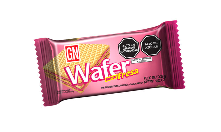Wafer sabor fresa - San Jorge